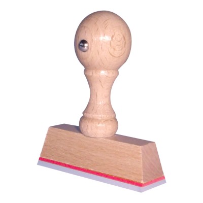 Handstempel 60x15 mm - Stempel met tekst/logo